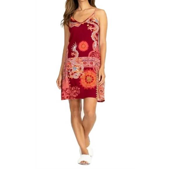 Johnny Was | Dresses | New Johnny Was Dragonia Slip Dress In Multi ...
